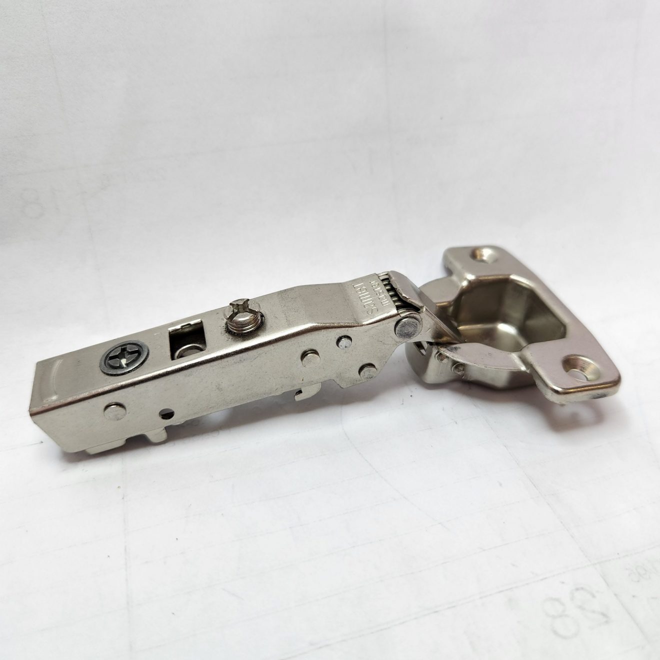 Master Hinge Self Closing 110 DG Full OVL 0mm Screw On (Knape & Vogt ...